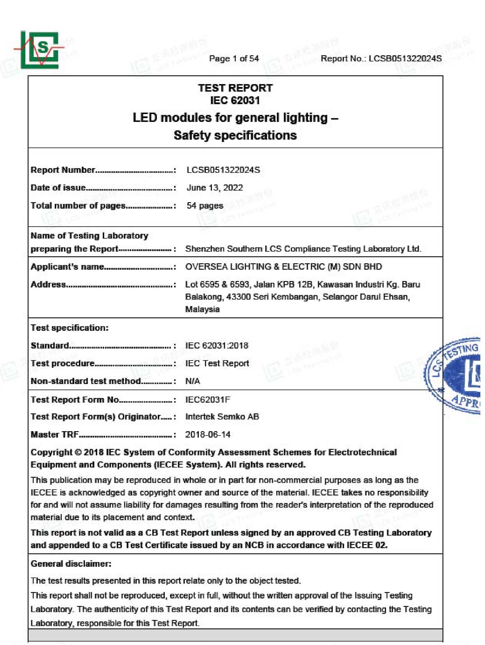 LED Street Light | Solar Street Lighting Malaysia : Oversea Lighting